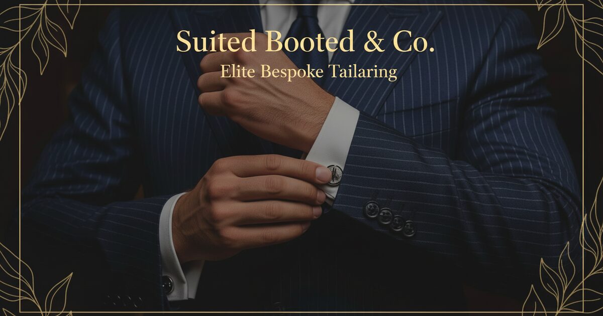 Suited Booted & Co. | Elite Bespoke Tailoring in Vancouver
